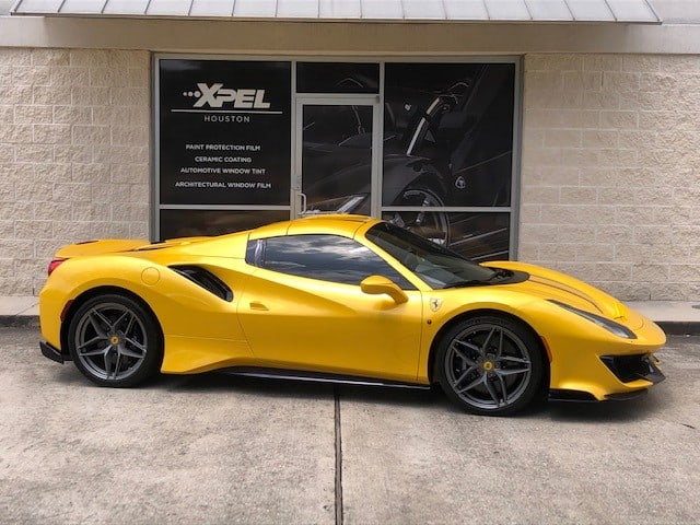 XPEL Houston | Blog | Ferrari 488 Pista Gets Protected With XPEL