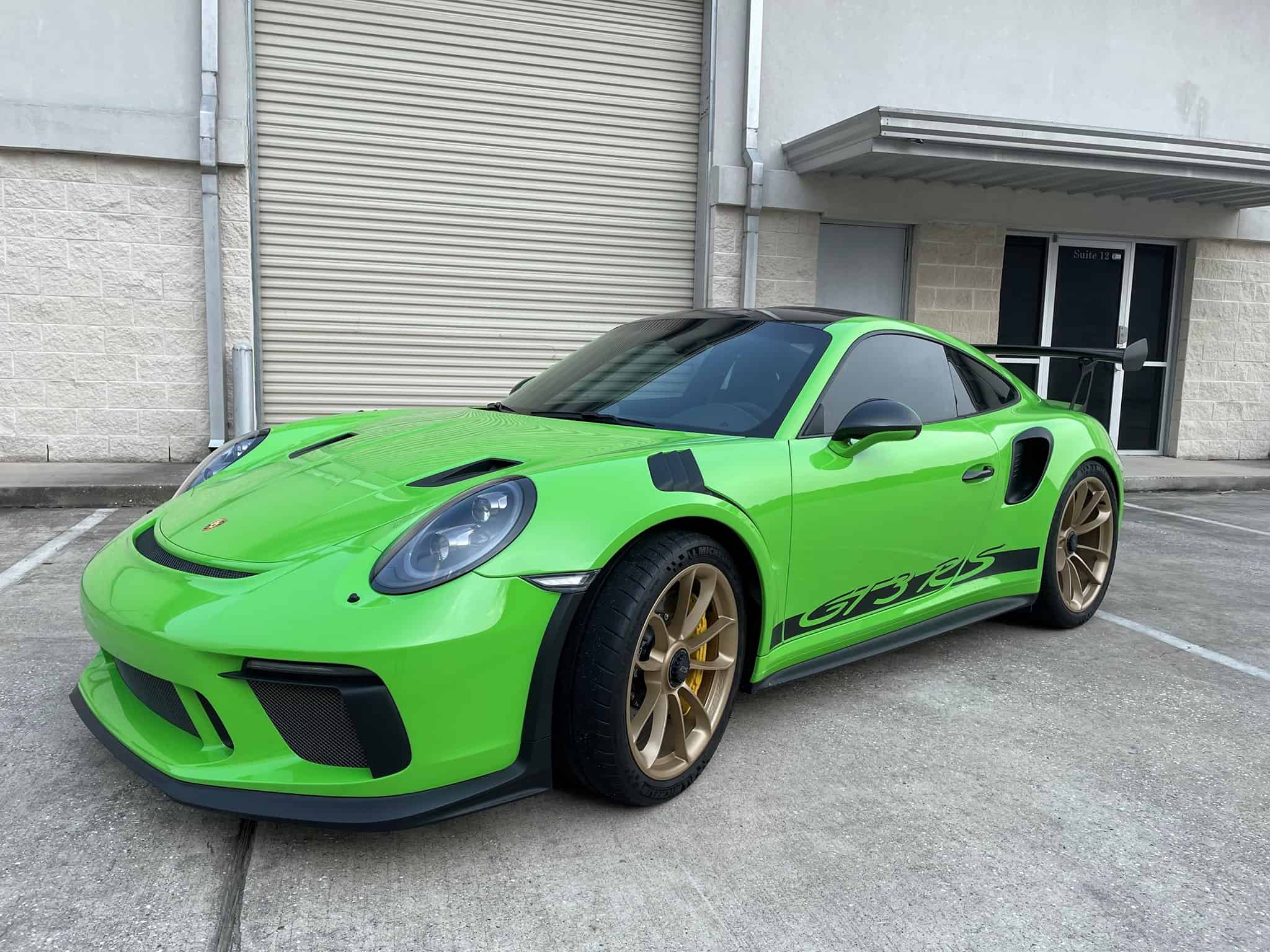 XPEL Houston | Blog | 2019 Porsche 911 GT3 RS Paint Protection Wrap